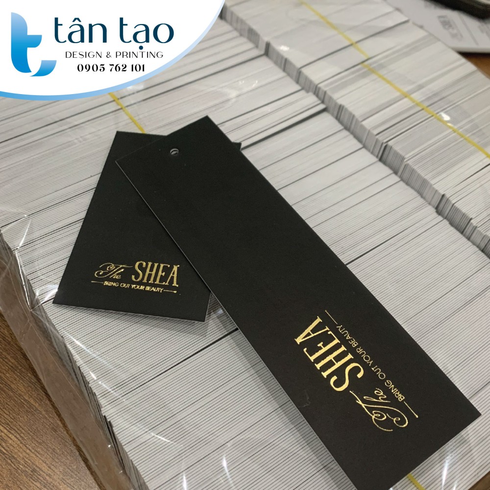 In Tag giấy – thẻ bài – In Tag Mác - In tag treo - Thẻ treo áo quần